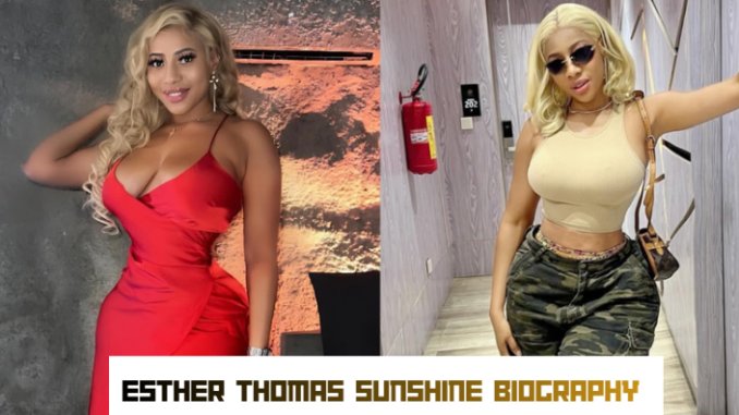 Esther Thomas Sunshine Biography: State of Origin, Family — BioBit